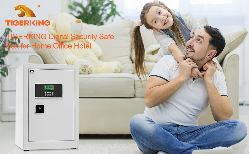 TigerKing Jewelry Home Safe Large Business Safes White ‎3.7 CU.ft 63XH ...
