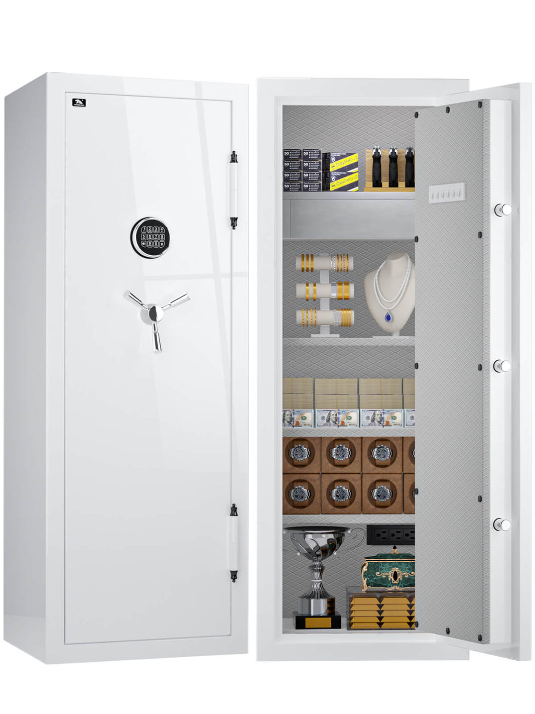 Fireproof Safe Box & Extra Large Jewelry Home Safes | TigerKing Safe ...