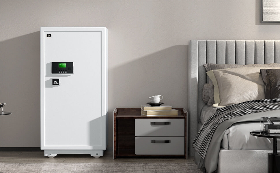 TigerKing Extra Large Luxury Jewelry Safes White ‎11.5 CU.ft 120XH-1 ...