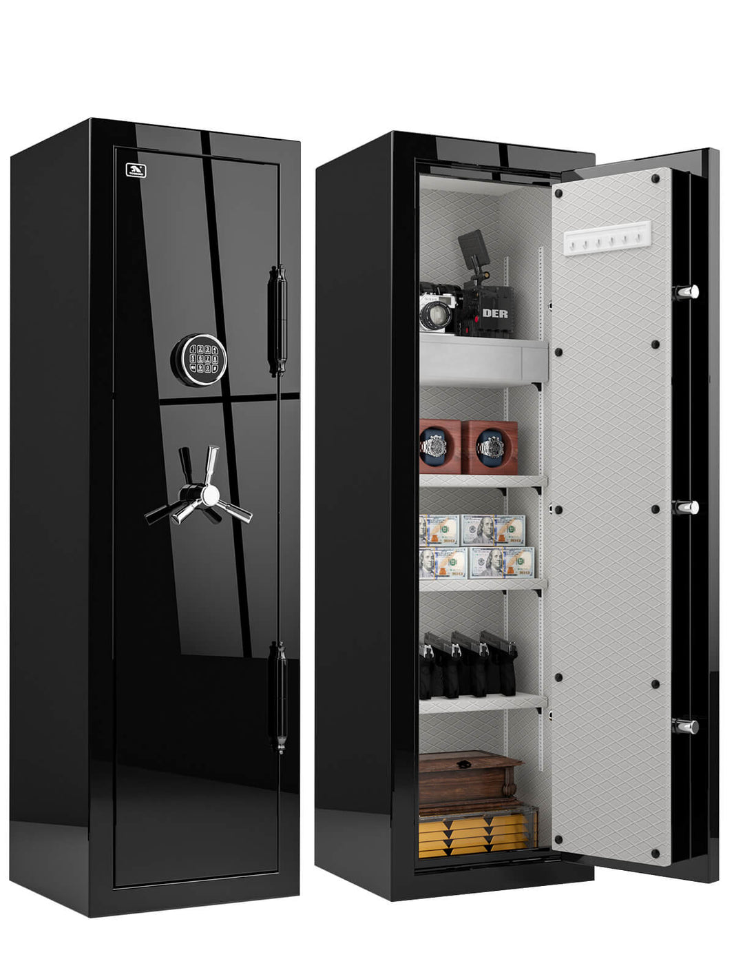 Large Heavy Duty Safe Box Jewelry Safes For Home - TigerKing ...