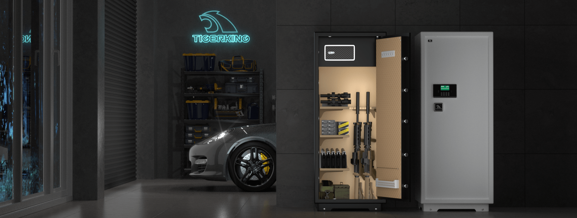 Fireproof Safe Box & Extra Large Jewelry Home Safes | TigerKing Safe ...